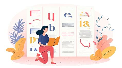 Premium Ai Image Minimalist Linguist Deciphering Ancient Scripts Flat