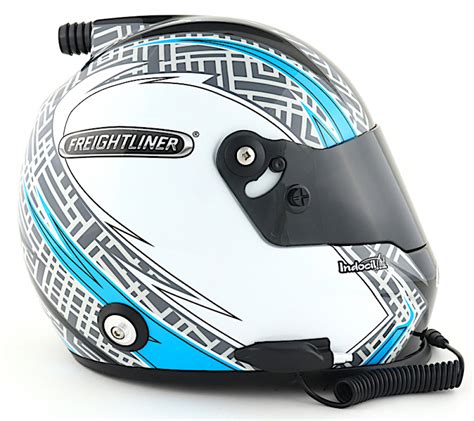 Kyle Larson Signed 2021 Nascar Freightliner Full Size Helmet Pa