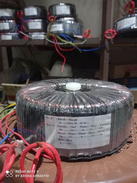 Trafo Toroid Donat 20A CT 45V Lazada Indonesia