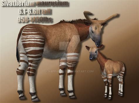 Sivatherium Profile By Yappartist On Deviantart