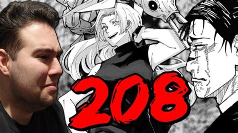 FAREWELL MY FRIEND Jujutsu Kaisen Chapter 208 Reaction Review 呪術廻
