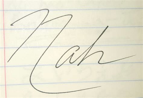 I Like To Write Random Words In Cursive Because I Like The Way They