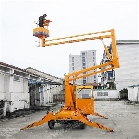 Construction Industry Electric Battery Scaffold Hydraulic Crank Arm