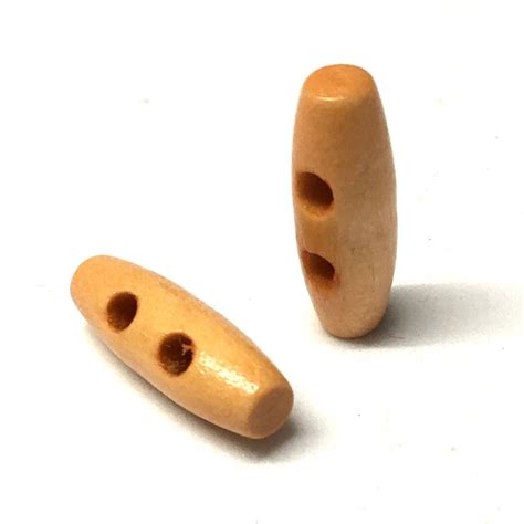 20 Wooden Toggle Buttons Wooden Toggles Light Wood Toggles Etsy Australia