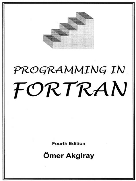 programming in fortran pdf
