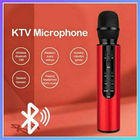Jual Mic Bluetooth M Microphone Karaoke Smule Mic Duet Pasangan K ROSEGOLD Jakarta Pusat