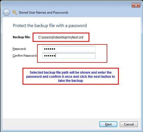 How To Manage Passwords In Windows 7 Credential Manager