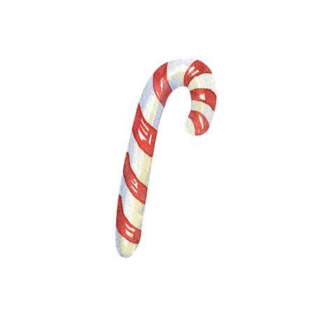 Watercolor Christmas Cute Sweet Candy 14323545 Png