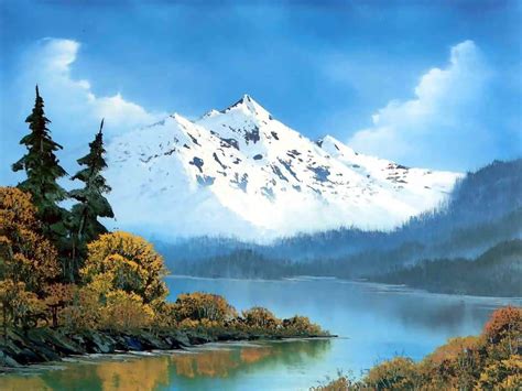 Bob Ross Wallpapers Top Free Bob Ross Backgrounds Wallpaperaccess