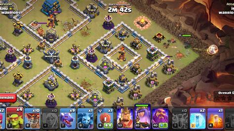 Clash Of Clans Clash Of Clans Town Hall 12 Queen Walk Dragloon Attack