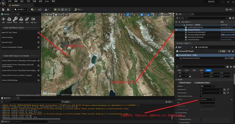 unreal engine ue5 中构建离线地图服务 ue5 cesium for unreal全球地形离线下载 csdn博客