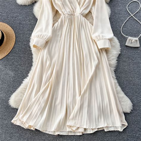 Elegant Chiffon Long Sleeve Dress Fashion Dress On Luulla