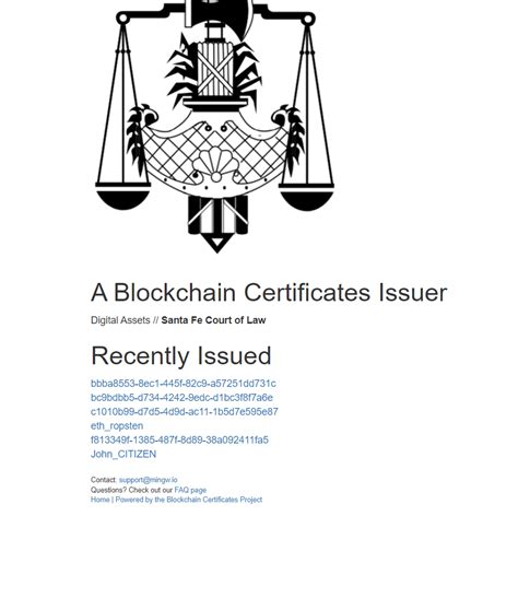 GitHub Mingw Io Blockchain Certification Blockchain Digital Assets Verifiable