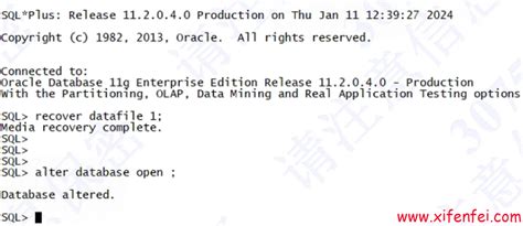 记录一次ora 01200完美恢复 惜分飞oracle 01200 Csdn Csdn博客