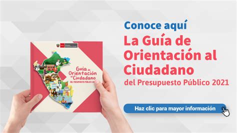 Guía de Orientación al Ciudadano del Presupuesto Público2021 Campañas
