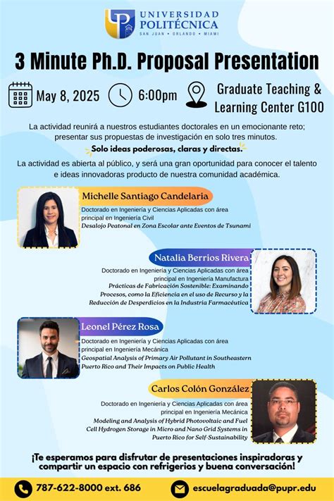 Doctoralproposals Researchpresentation Graduateeducation Phdjourney Miriam Pabón González