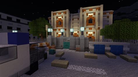Almost Done With My Re3 Minecraft Map 😱 Just Need To Finish Uptown