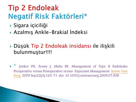 Ppt Tip 2 Endoleak Çözüm Ve Öneriler Powerpoint Presentation Free Download Id 3028648