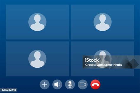 노트북에서 들어오는 화상 통화 수신 전화 남자 프로필 사진과 거절 버튼을 받아 노트북 벡터 스톡 일러스트레이션입니다 Brand Name Online Messaging