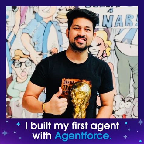 Ashish Bhardwaj On Linkedin Builtwithagentforce Sfgiveaway