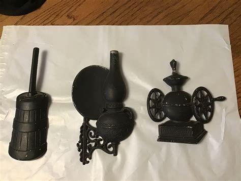 Sexton Cast Metal 3d Wall Plaques Etsy