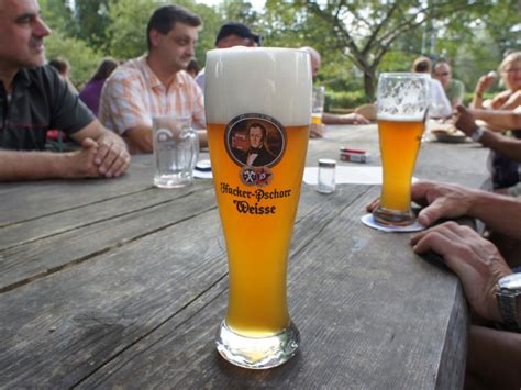 Munich Beer Gardens Hacker Pschorr