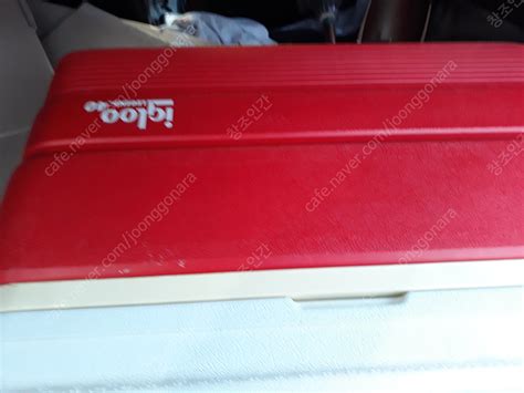 이글루 눈금 자 길이표시 아이스쿨러 낚시용품 중고나라