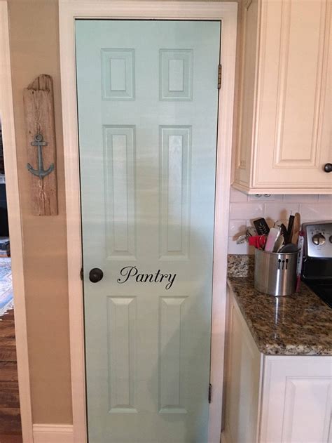 Pantry Decal Vinyl Sticker Kitchen Decor Script Pantry Decal Etsy
