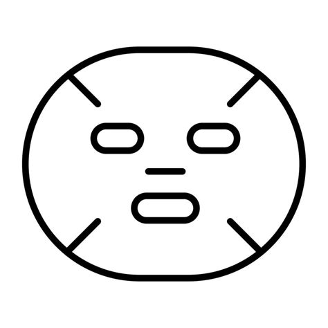 Circle Shape Face Mask Width Size And Border Line For Personalizing