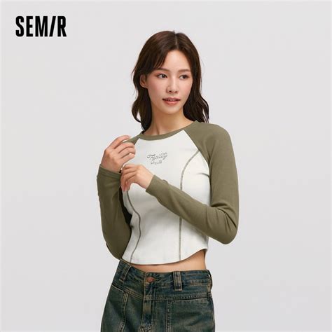 Semir เสอยดแขนยาว ทรงสลมฟต สำหรบผหญง ฤดหนาว Shopee Thailand