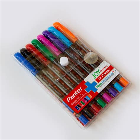 خودکار 8 تایی بدنه شیشه ای دکتر پنتر Drpanter جزیره کتاب