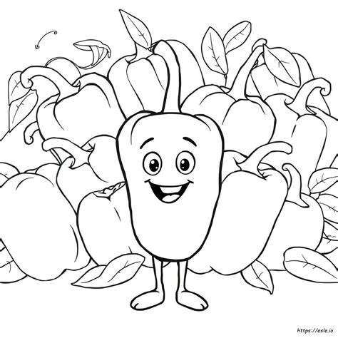 Paprikan Värin Ero Värityskuvat