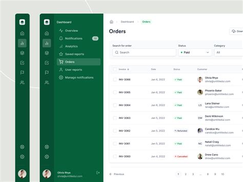 Invoice Design Dashboard Design Web Design