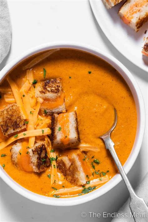 Tomato Cheddar Soup
