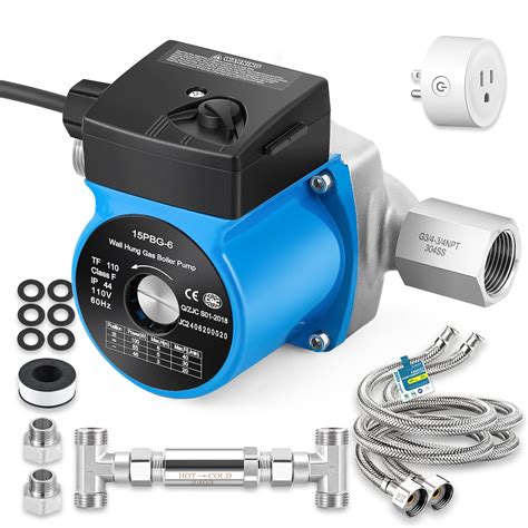 Crispaire Instant Hot Water Recirculating Pump Kit With 304 Stainless