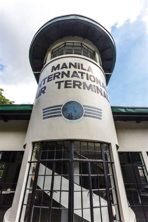 Former Airport Terminal Building In The Center Of Manila Philippines