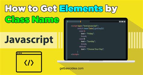 How To Get Elements By Class Name In Javascript