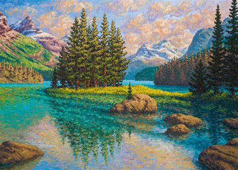Spirit Of Maligne 1000 Pieces Ravensburger Puzzle Warehouse