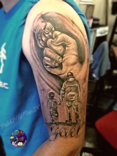 Tatuaje Padre E Hijo