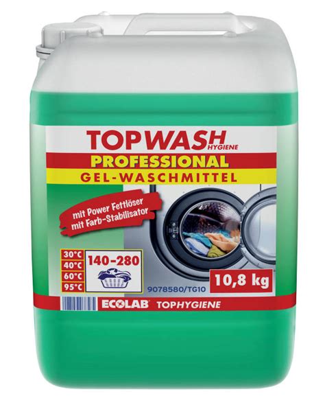 Ecolab Topwash Professional Gelwaschmittel Bernhard Bruckner