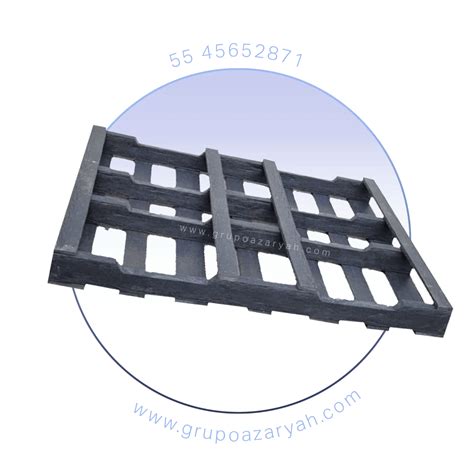 Tarima De Plástico Reciclado Basic Grupo Azaryah Madera Plástica