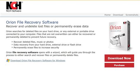 Orion File Recovery Affordable Data Recovery For Windows Techradar