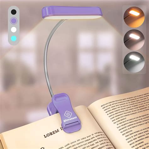Gritin 9 Led Rechargeable Book Light For Reading In Bed Eye Caring 3