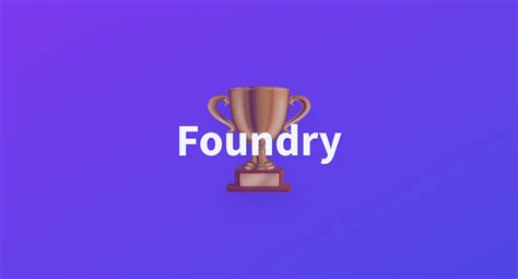 Foundry A Hugging Face Space By Bigspark