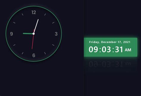 Jquery Based Analog And Digital World Clock Jclocksgmtjs Free Jquery Plugins