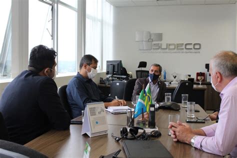 Superintendente Da Sudeco Se Reune Reitor Da UEMS