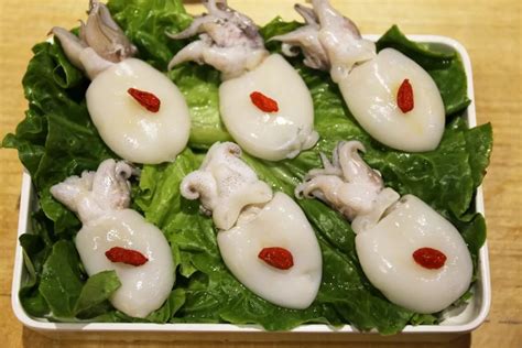 墨鱼卷火锅 墨鱼卷 大山谷图库