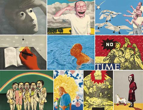 Zhang Xiaogang (b. 1958)WANG GUANGYI, FANG LIJUN, YUE MINJUN ...