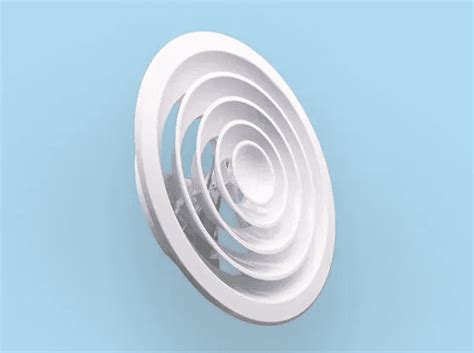 Customization Adjustable Swirl Diffusers Are Prized For Their Adaptability Catering To