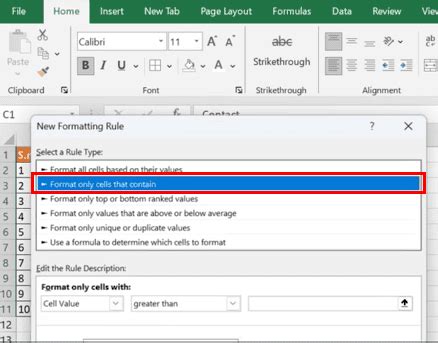 How To Highlight Blank Cells In Excel Easy Ways
